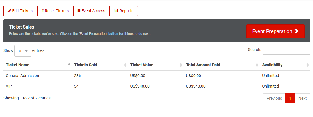 Managing Tickets – Ticketing.events Knowledge Base