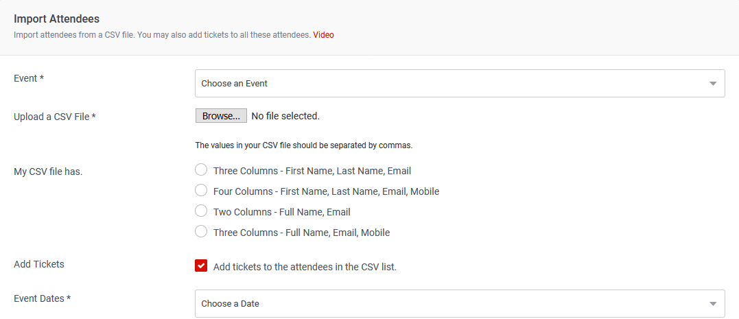 Adding Tickets – Ticketing.events Knowledge Base